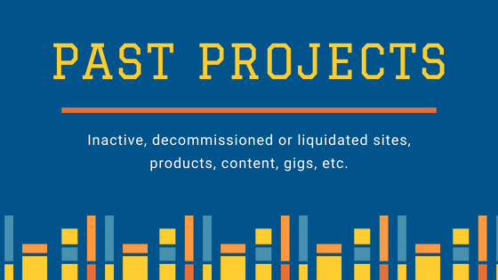 Past Projects: Summary | Barry Goss